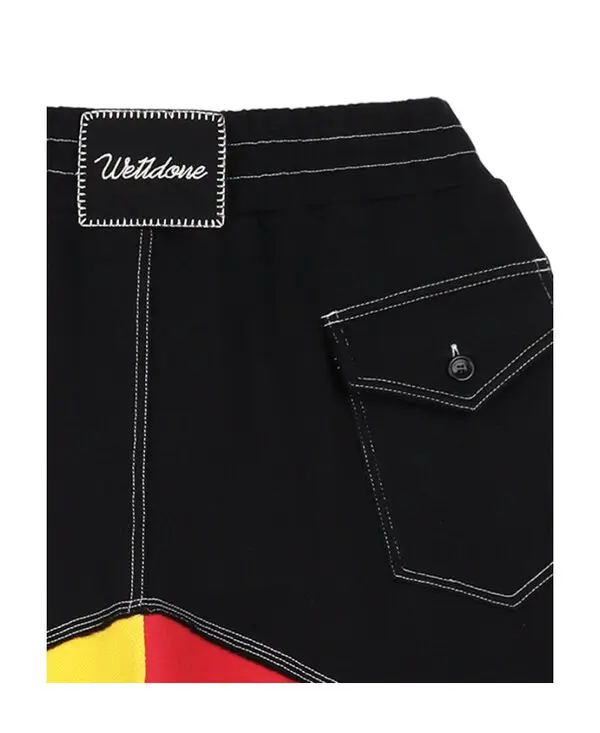 We11Done Spliced Shorts
