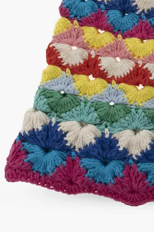 Alanui Over The Rainbow Crochet Knitted Hat - Multicolor