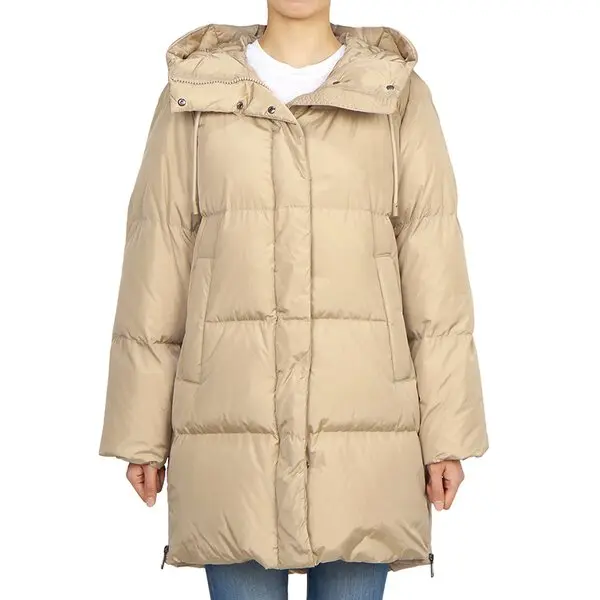 Max Mara Hooded Down Coat - No