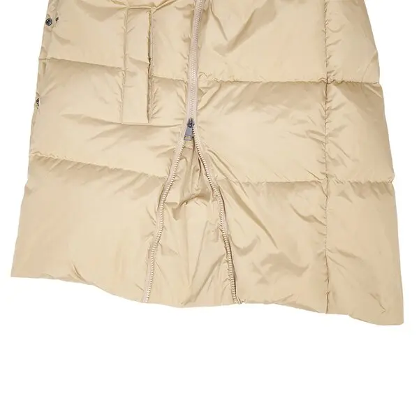 Max Mara Hooded Down Coat - Nude