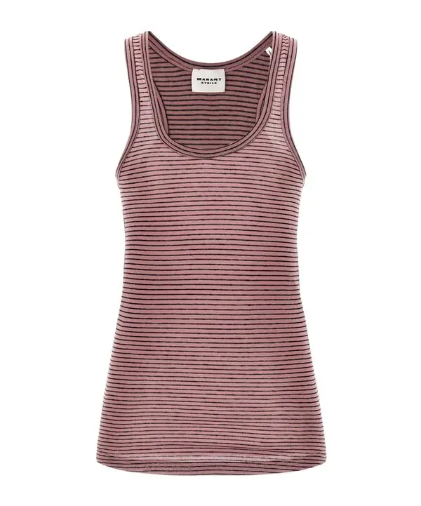 Isabel Marant Étoile Thea Striped Tank Top - Pink