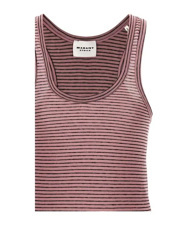 Isabel Marant Étoile Thea Striped Tank Top - Pink