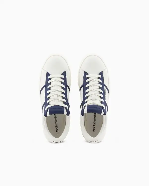 Emporio Armani Logo Printed Low-top Sneakers