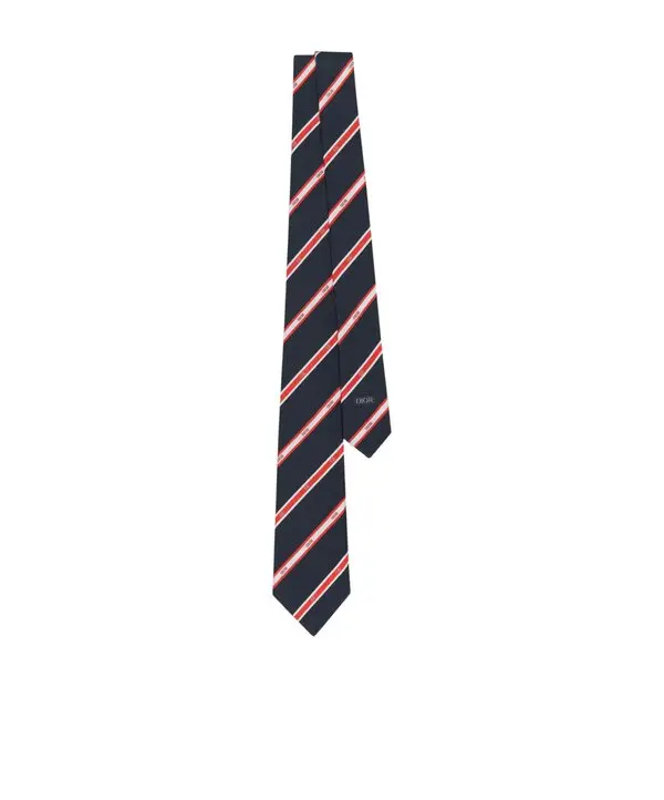 Dior Club Silk Jacquard Tie