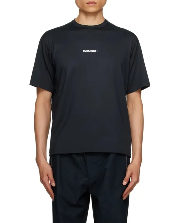 JIL SANDER Logo Printed Crewneck T-shirt