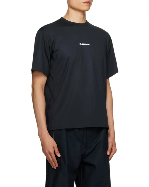 JIL SANDER Logo Printed Crewneck T-shirt