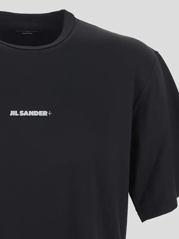 JIL SANDER Logo Printed Crewneck T-shirt