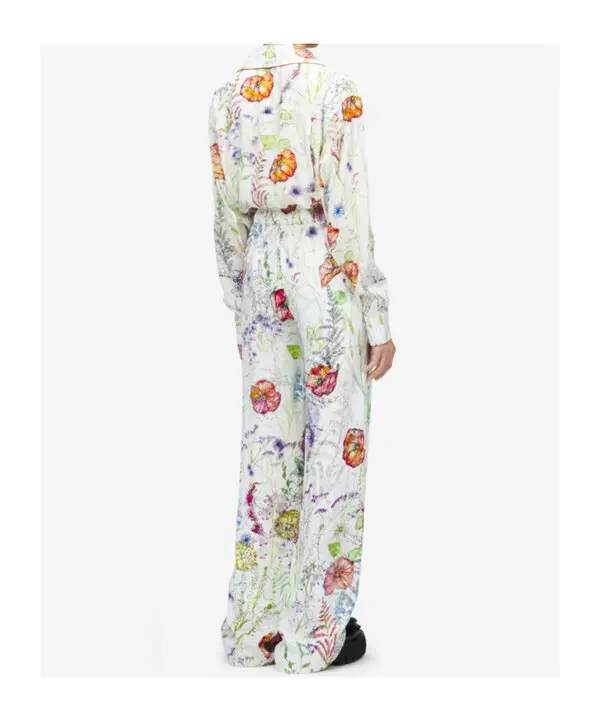 Alexander McQueen Meadow Floral Print Trousers