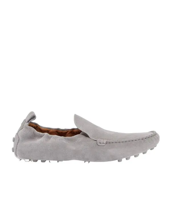 TOD'S Gommino Driving Loafers - Gray