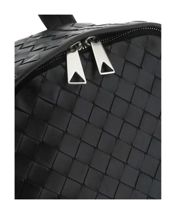 Bottega Veneta Small Intrecciato Backpack - Black
