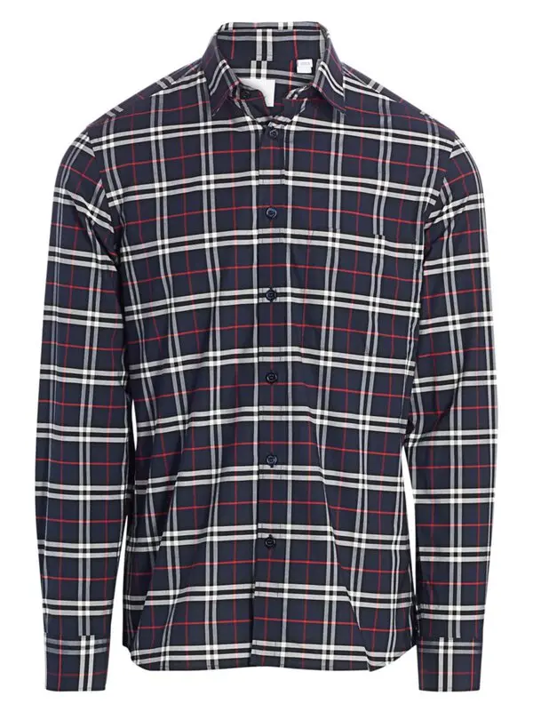 Burberry Checked Slim-fit Shirt
