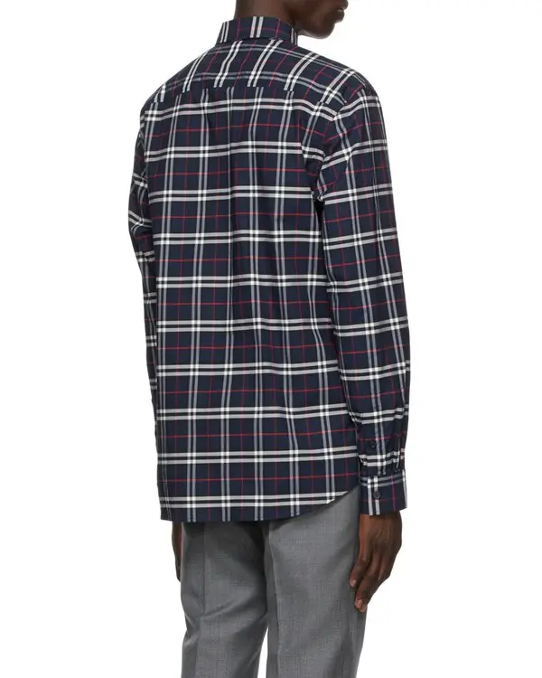 Burberry Checked Slim-fit Shirt