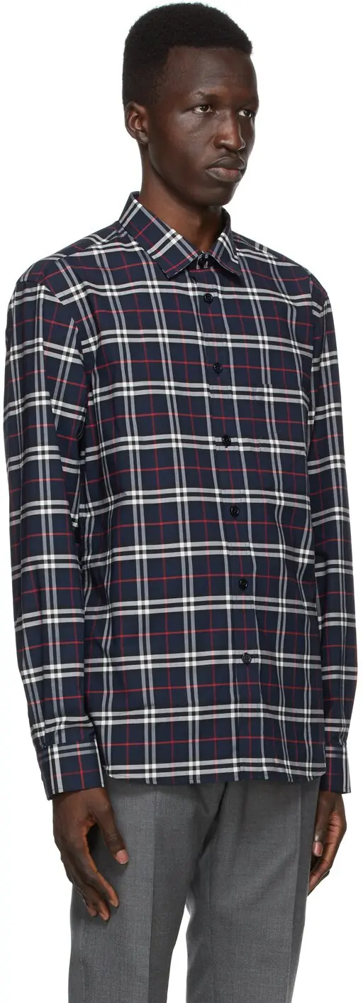 Burberry Checked Slim-fit Shirt