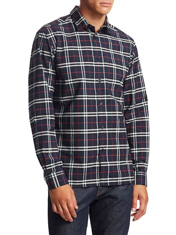 Burberry Checked Slim-fit Shirt