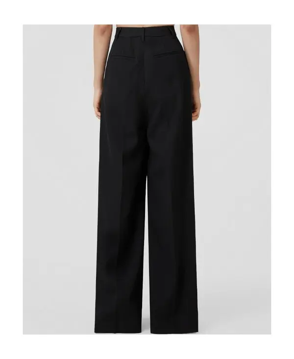 Burberry Tailored Trousers With Slit Detail