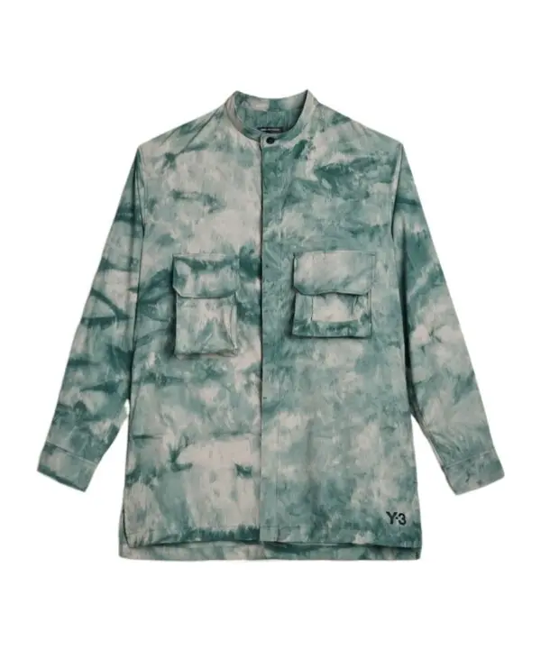 Y3 Aop Tie-dye Pocket Shirt