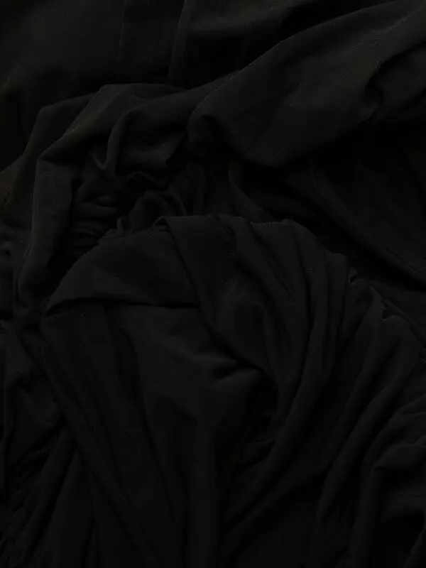 Rick Owens Draped One-shoulder Mini Dress