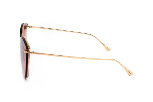 TOM FORD Cat Eye Logo Sunglasses - Pink