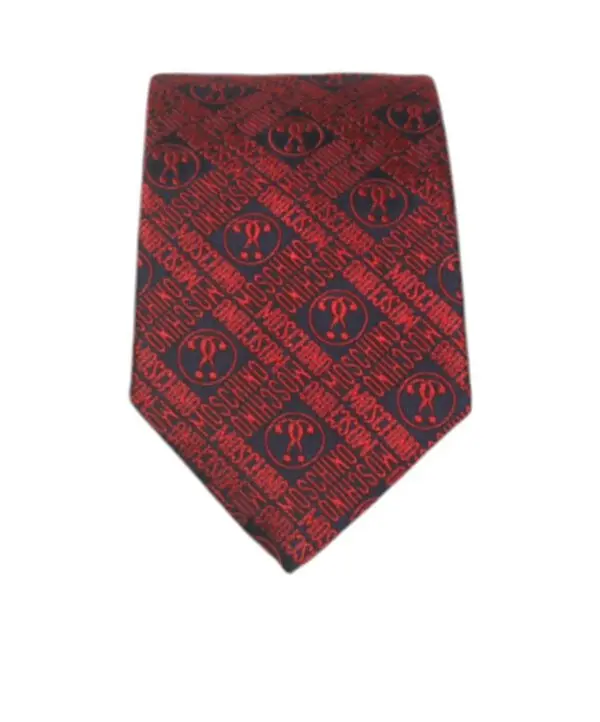 Moschino Patterned Neck Tie