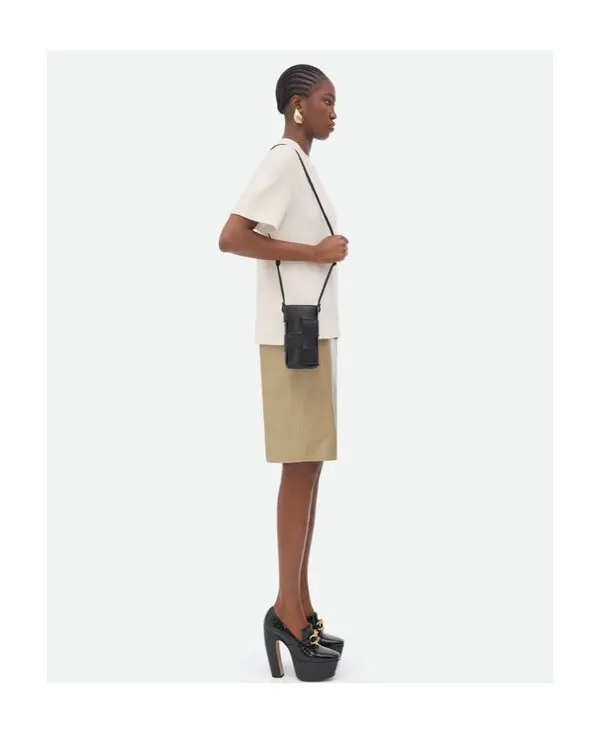 Bottega Veneta Woven Strap Phone Case