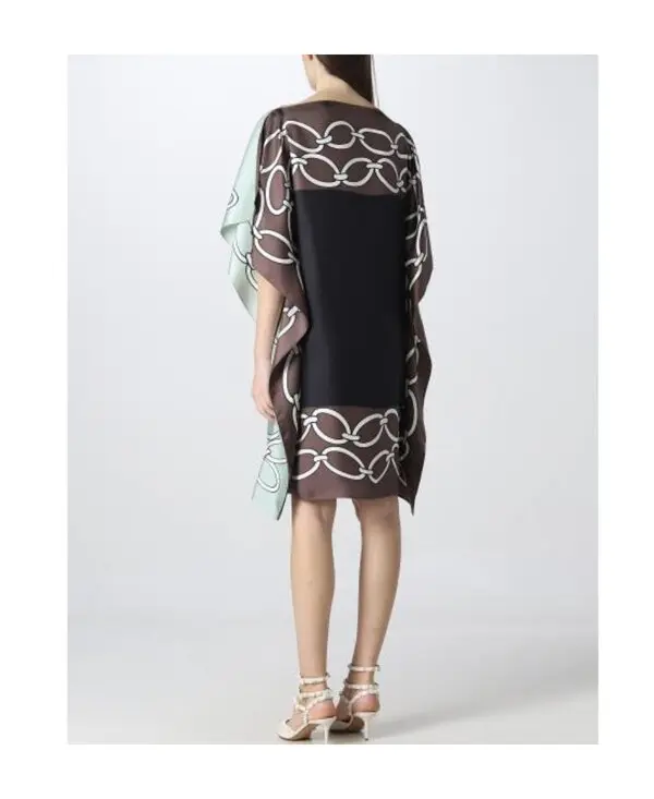 Valentino Garavani Chain 1967 Foulard Printed Dress