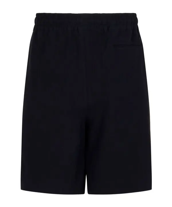 Giorgio Armani Relaxed Fit Drawstring Shorts - Blue
