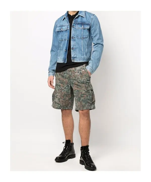 DIESEL® Camouflage Cargo Shorts