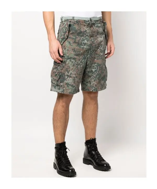 DIESEL® Camouflage Cargo Shorts