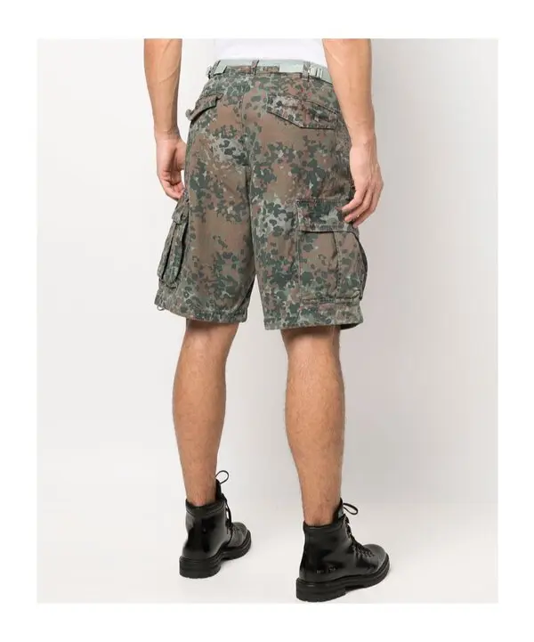 DIESEL® Camouflage Cargo Shorts