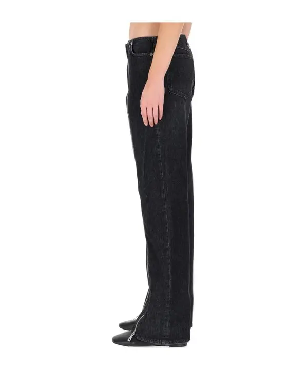 JEAN PAUL GAULTIER Zipped Jeans - Black