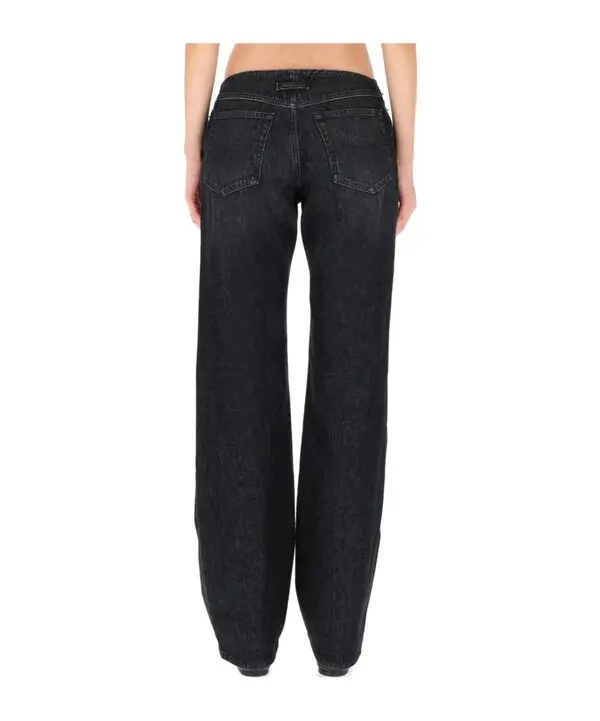 JEAN PAUL GAULTIER Zipped Jeans - Black