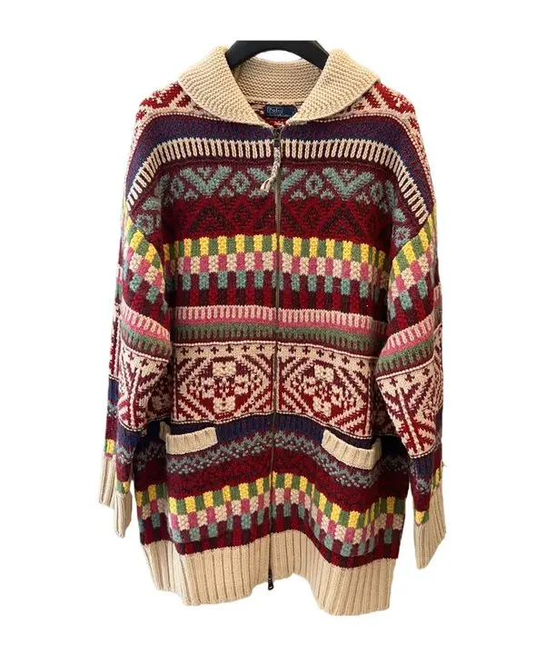 Polo Ralph Lauren Fair Isle Zip Knitted Cardigan