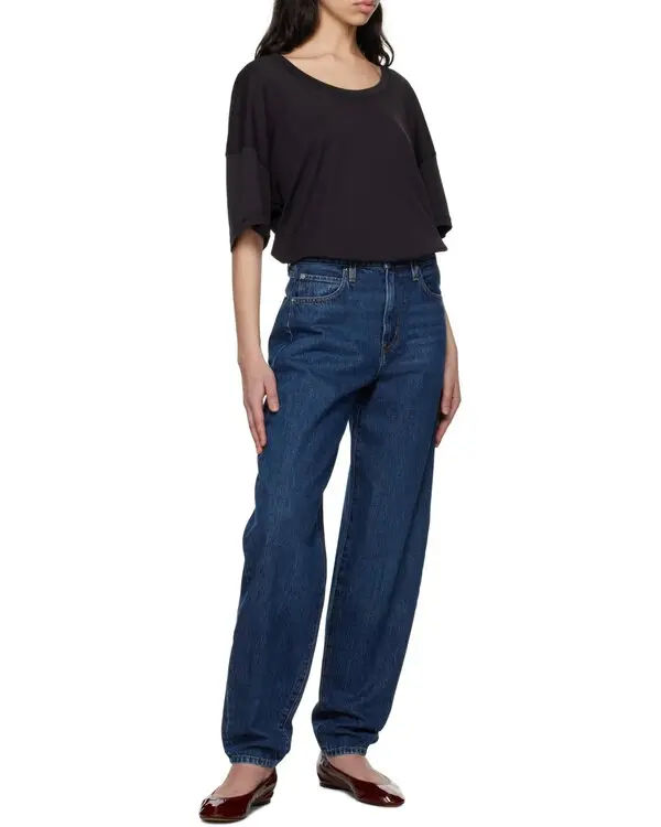 FRAME The Narrow High Waist Jeans - Blue