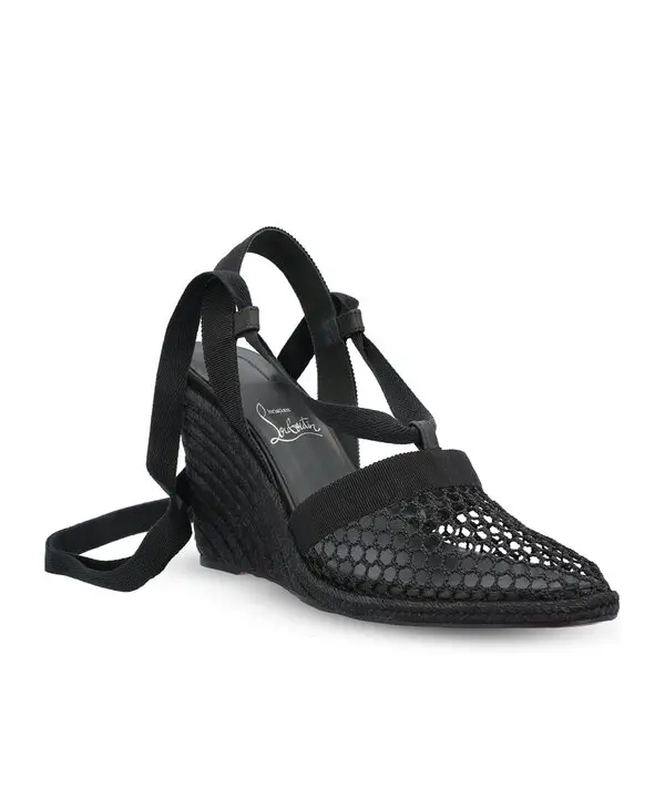 CHRISTIAN LOUBOUTIN Toleda Espadrille Wedge Sandals