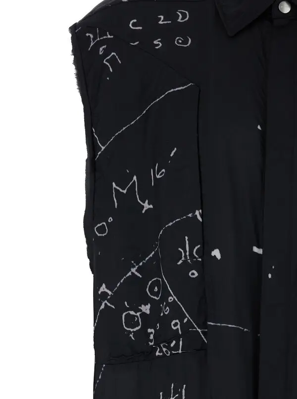 Rick Owens Sleeveless Printed Shirt