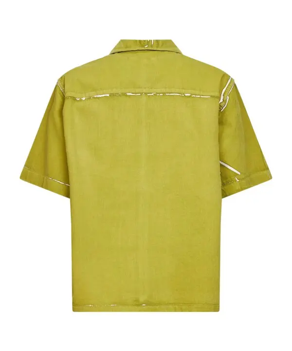 Marni Short-sleeved Button-down Shirt - Brown