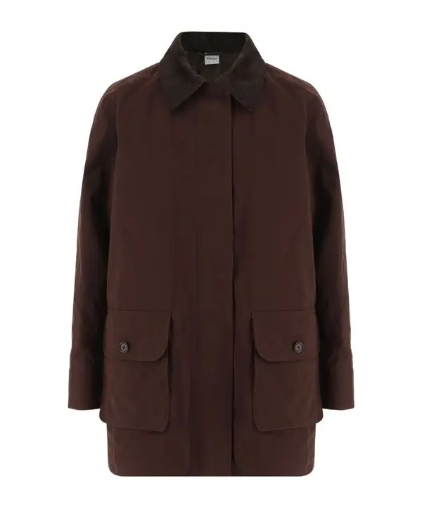 Aspesi Long-sleeved Straight-hem Coat - Black
