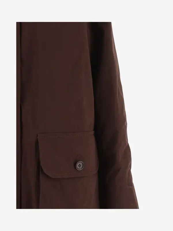 Aspesi Long-sleeved Straight-hem Coat - Black