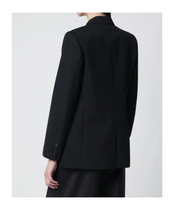THE FRANKIE SHOP Amelia Wool Blend Tailored Blazer