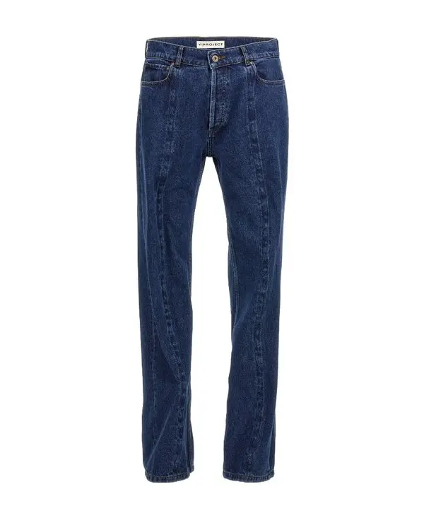 Y/project Wide-leg Cotton Jeans