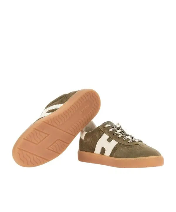 Hogan H327 Lace-up Sneakers - Green