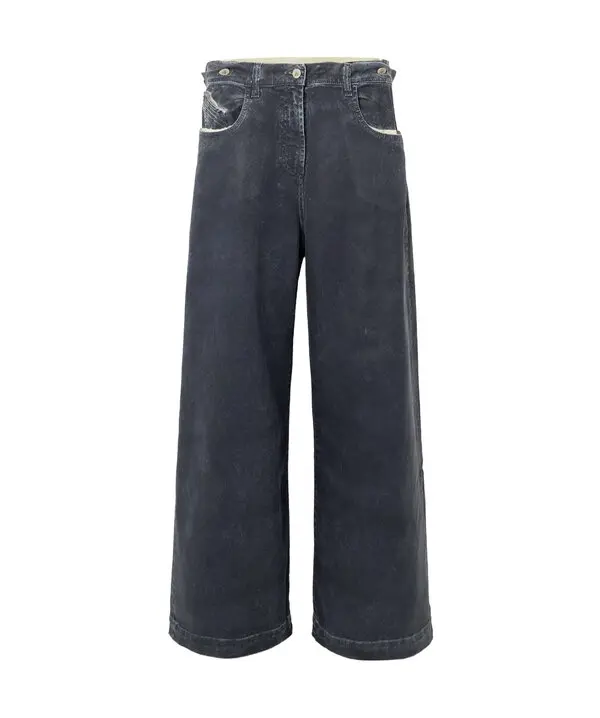 Attico Belted Jeans - Black