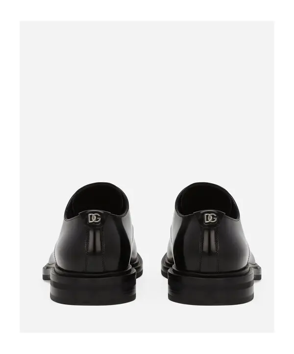 Dolce & Gabbana Brushed Lace-up Derby Shoes