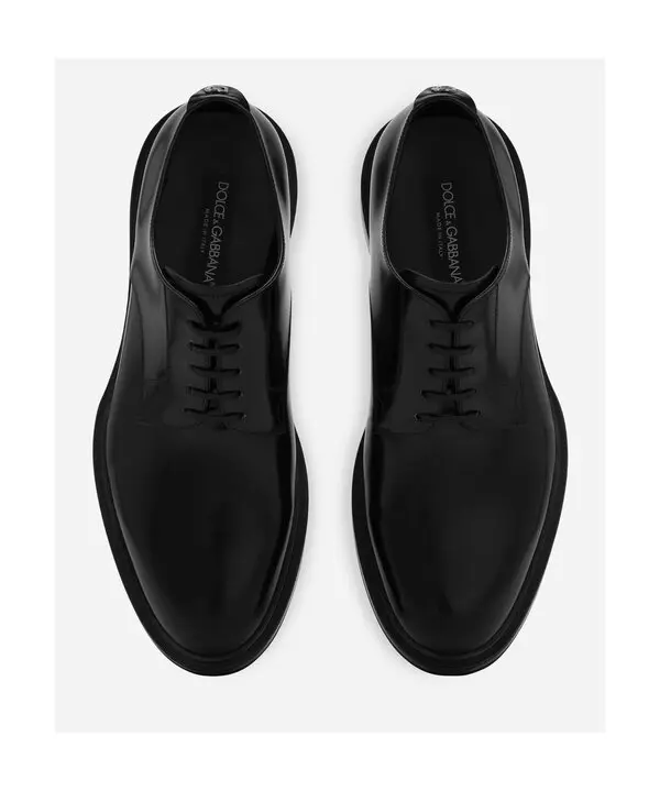 Dolce & Gabbana Brushed Lace-up Derby Shoes