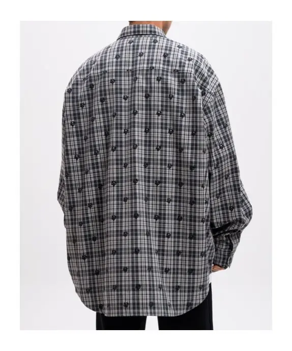 Vetements Lapel Long-sleeved Shirt