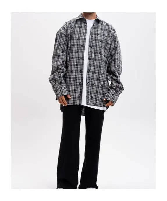 Vetements Lapel Long-sleeved Shirt