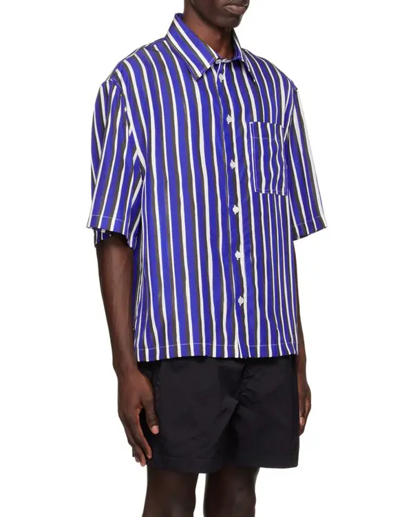 Bottega Veneta Stripe Printed Shirt