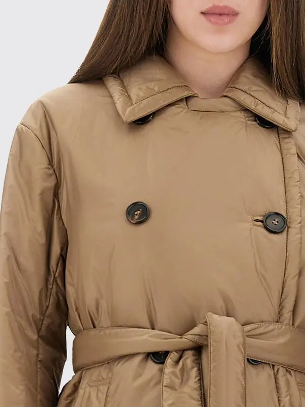 Max Mara The Cube Calla Padded Trench Coat - Light Brown