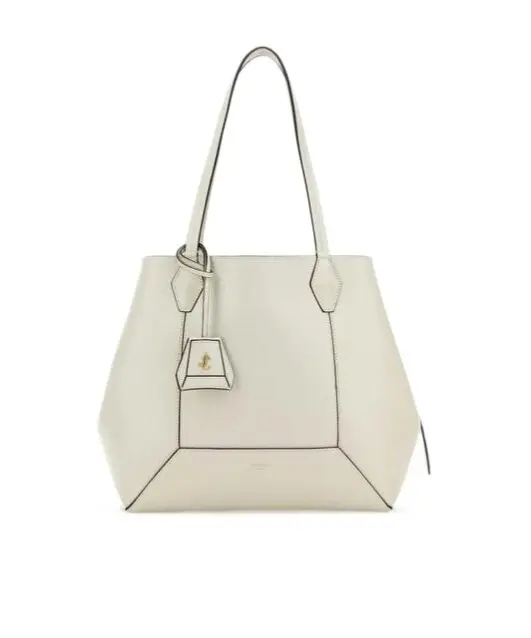 JIMMY CHOO Diamond Pendant Tote Bag - Nude