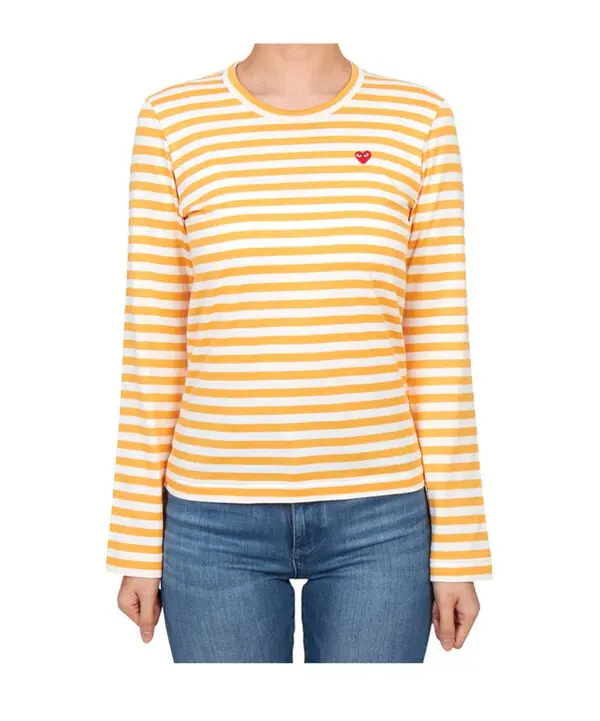 Comme Des Garçons Striped Long Sleeve T-shirt